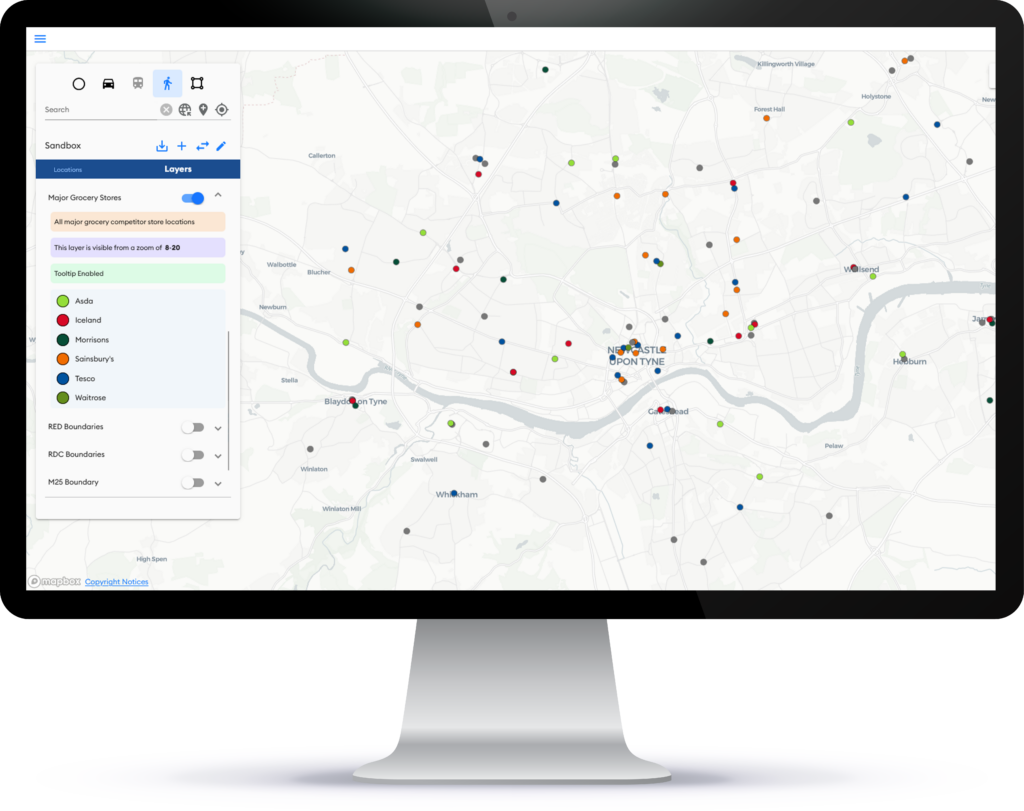 Grocery Footprint | Detailed Store Catchments Insights